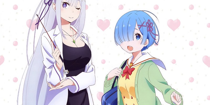 Latest Re:Zero Visual Will Make You Want to Go Back to School | J-List Blog
