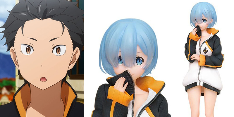 Rem Wearing Subaru's Jersey in Latest Figure Is Just so Precious | J ...
