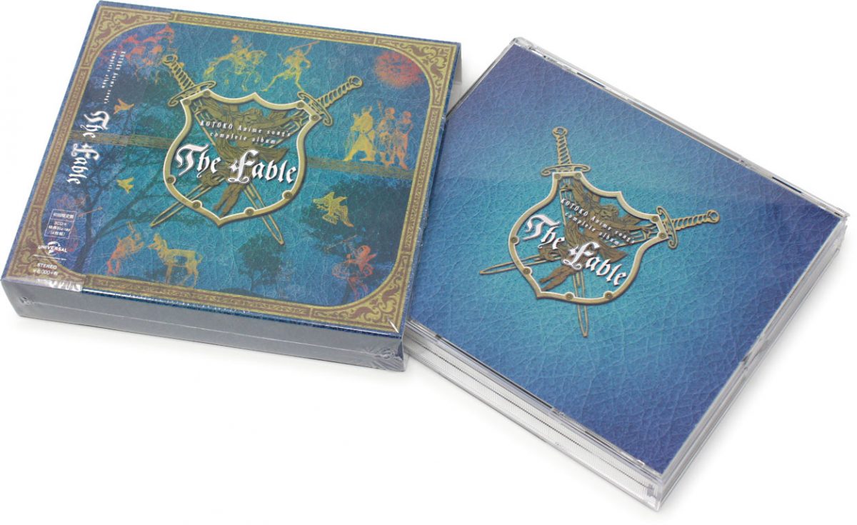 KOTOKO Anime song's complete album “The Fable" First Limited Edition ...