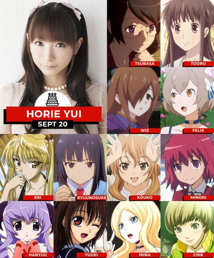Happy Birthday to Yui Horie! What's Her Best Anime Role? | J-List Blog