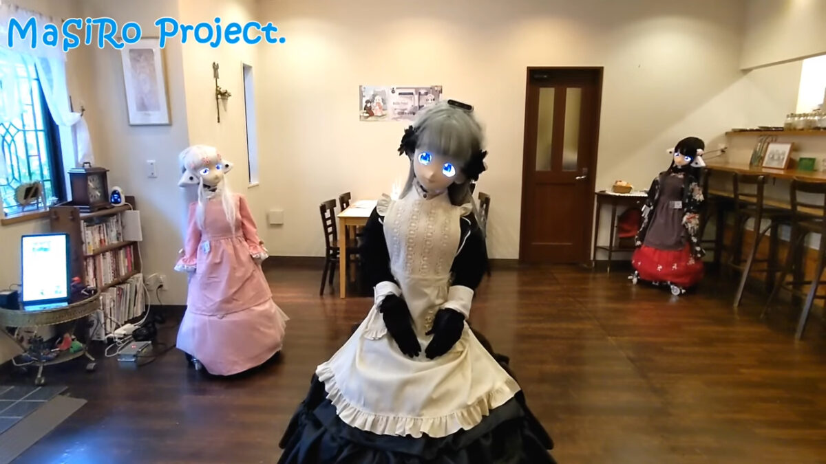 Customers Served by Robot Maid at Akiba Pop-Up Cafe | J-List Blog